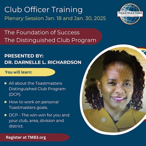 District 83 Toastmasters